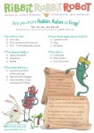 Ribbit Rabbit Robot by Victoria Mackinlay, illustrated by Sofya Karmazina