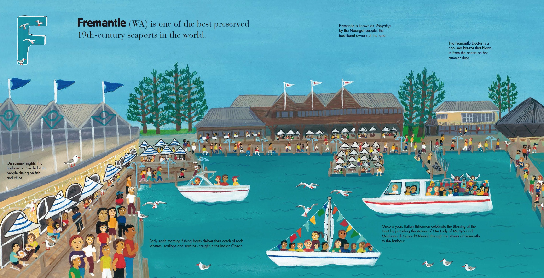 A is for Australian Reefs by Frané Lessac