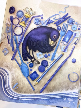 BOWERBIRD BLUES by Aura Parker