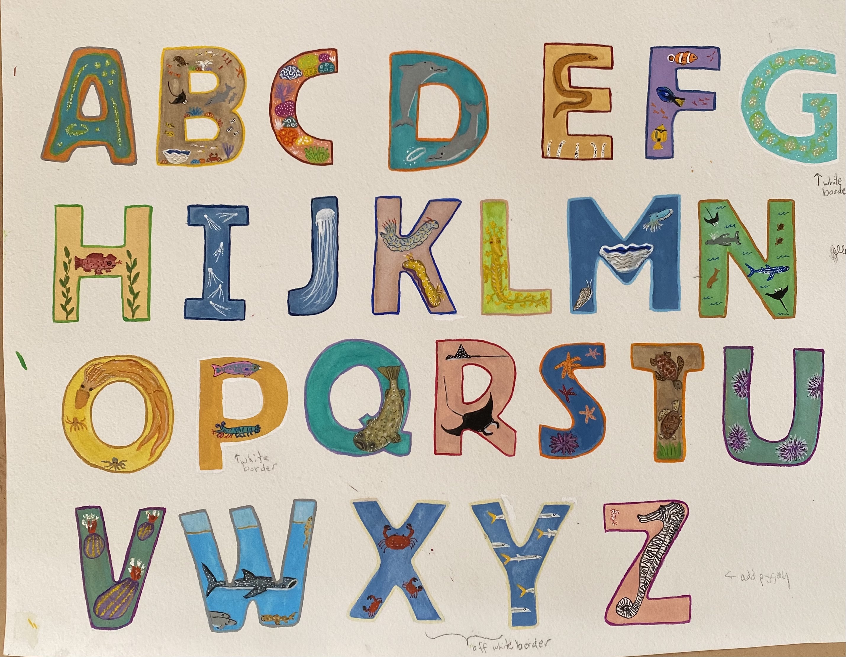 A is for Australian Reefs by Frané Lessac