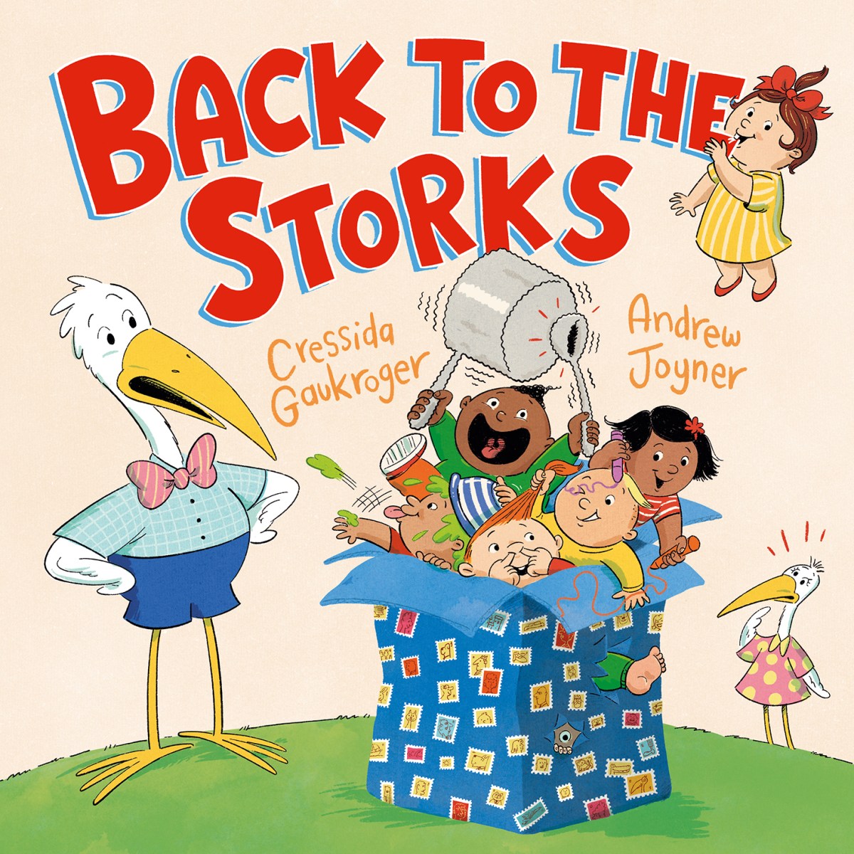 BACK TO THE STORKS by CRESSIDA GAUKROGER, ILLUS ANDREW JOYNER